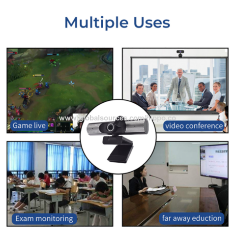 China 1080p Computer Camera Free Driver Usb Webcam With Built-in Mic ...