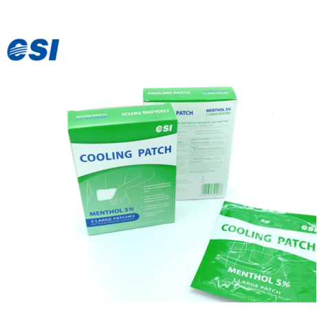 China Menthol Cooling Patch with 5% Menthol ingredient for sore therapy ...