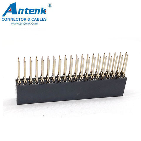 China PC104 Female Pin Header Straight with Press Fit Type on Global ...