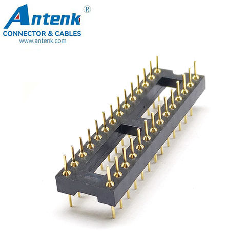 China 2.54mm IC Pin Headers straight dip on Global Sources,2.54mm IC ...