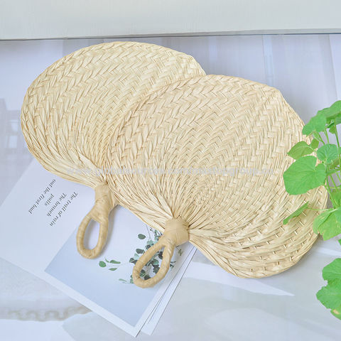 China Cost-effectIve hand-cranked Palm Leaf cattail Fan old-fashioned ...
