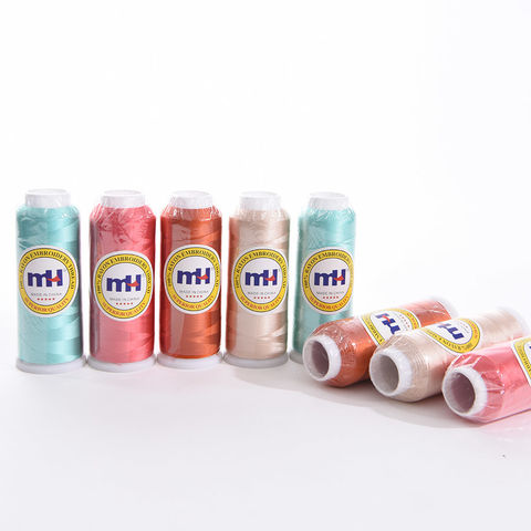 China Wholesale Embroidery Thread 100% Viscose Rayon Embroidery Thread ...