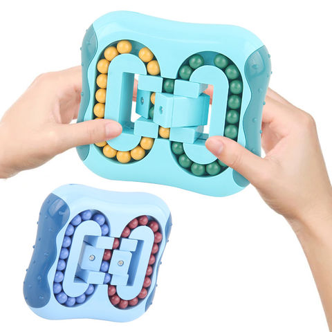 China Magic Cube Fidget Toy Spinning Magic Bean Game Unisex Magic Bean ...