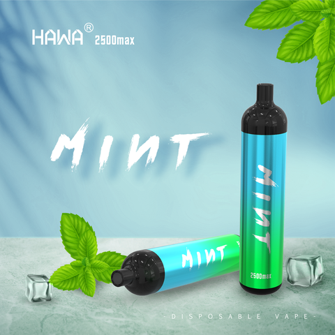 China HAWA Fruit flavors Disposable Vape Pen 2500 Puffs 1400mAh Battery ...