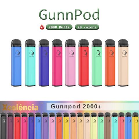 China 8 ml e-liquide Gunnpod prefilled disposable pod device electronic ...