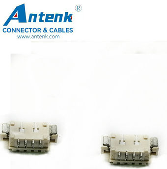 China Terminal socket SMT connector with buckle 2.0 with4P vertical ...