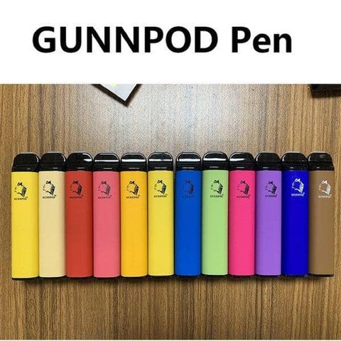 China Hot selling multiple flavors vape pod GUNNPOD 2000 puffs ...