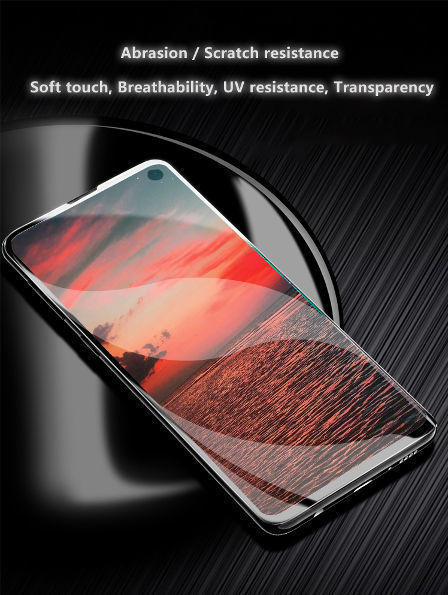 Full TPU Anti-glare Soft Screen Protector Protective Soft Self Heal ...