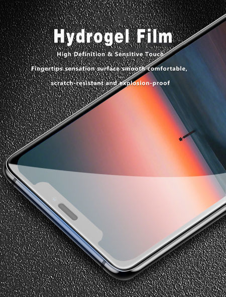Full TPU Anti-glare Soft Screen Protector Protective Soft Self Heal ...