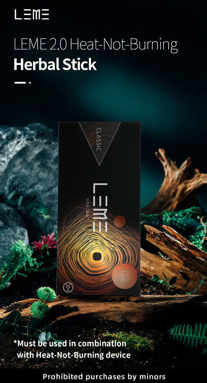 China Top Sale Leme Classic Flavor Heat Herbal Stick for Heat Not Burn ...
