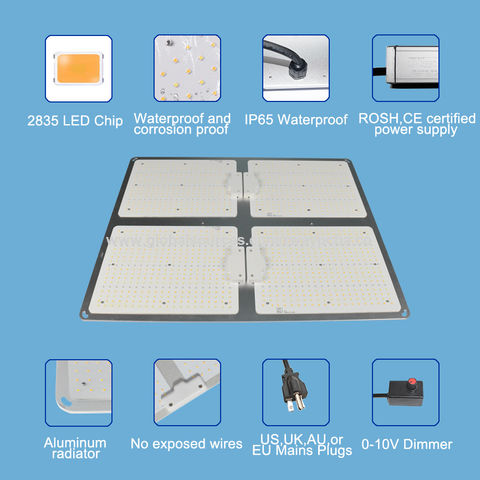 China Ideal Artificial sunlight Quantum led board grow Green energy ...