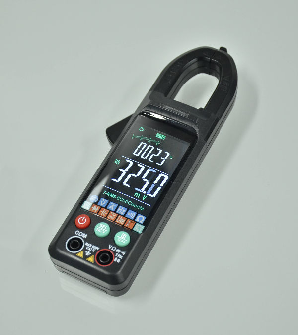 China Smart digital clamp meter , Clamp Meter With 6000 Counts, color ...