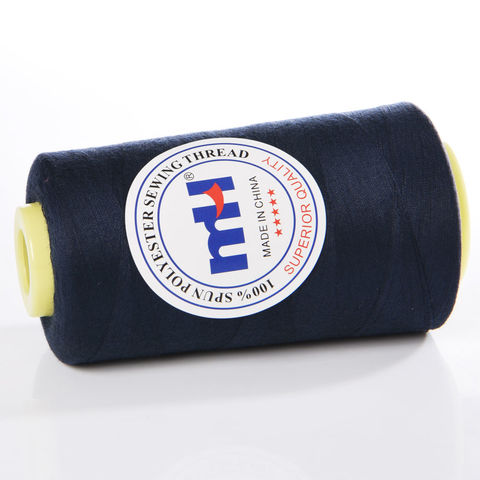 China Wholesale Waterproof Sewing Thread 100% Spun Polyester Sewing ...