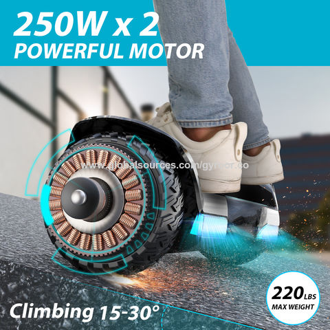China Electric Scooter Hoverboard popular bluethetooth led Gyroor 2021 ...