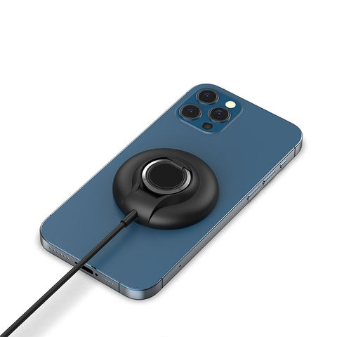 China 15W Magnet Wireless Charger Ring Holder Portable Wireless Charger ...