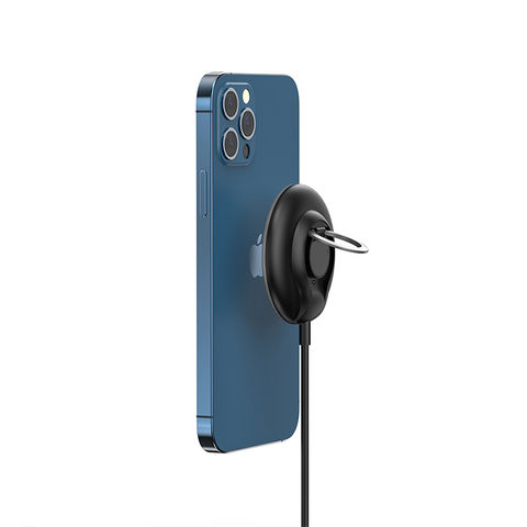 China 15W Magnet Wireless Charger Ring Holder Portable Wireless Charger ...