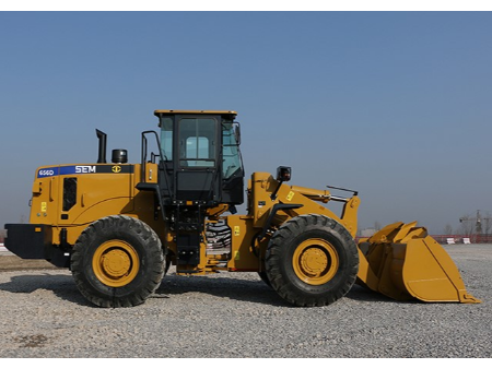 China China shangong 656D wheel loader 5 ton capacity large bucket on ...