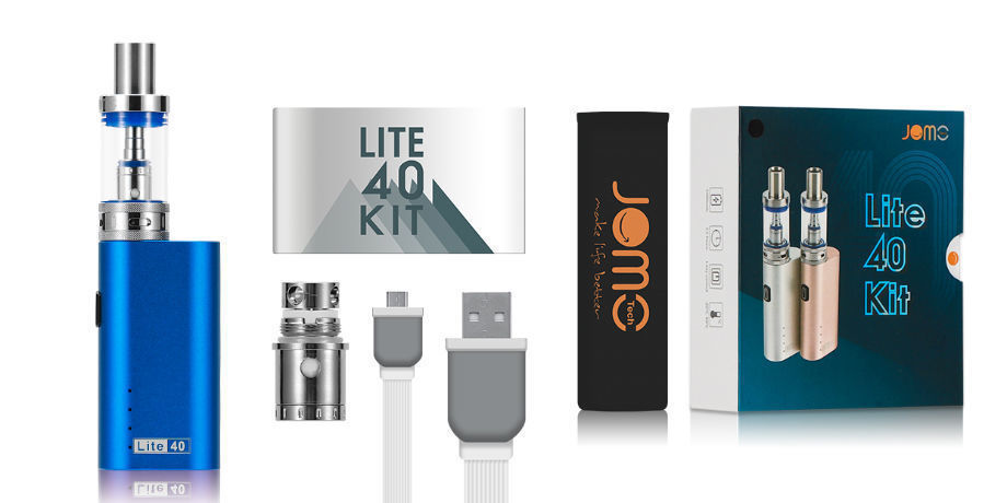 China Jomo Lite 40 Rechargeable Electronic cigarette starter kits vape ...