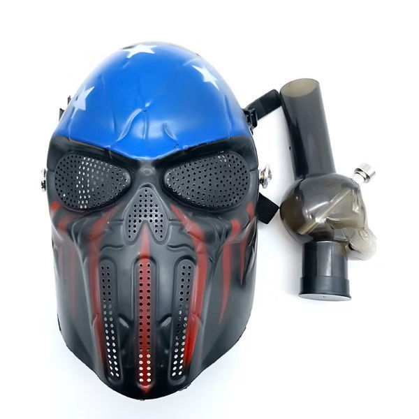 R&M Gas Mask Smoking Pipe Bong Hookah Tobacco Herb Weed Smoke Mask ...