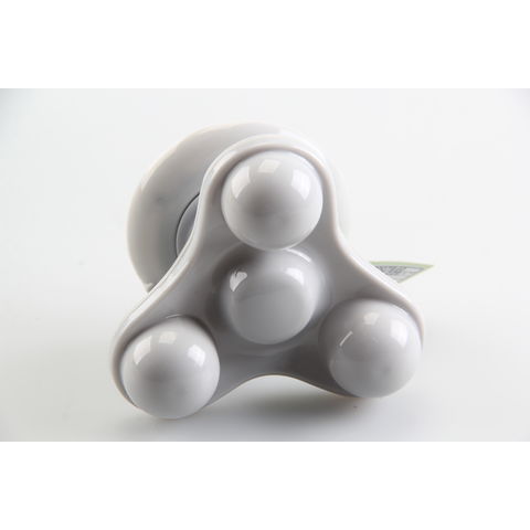 China Color box round handle bag charging cable triangle massager on ...