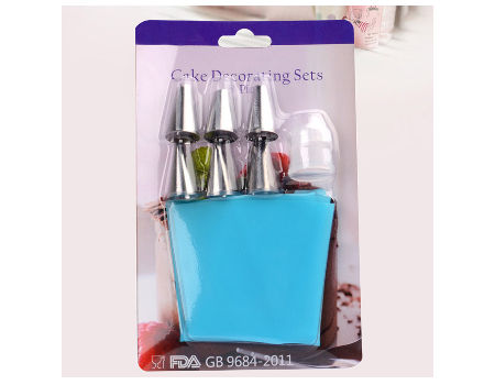 DIY Baking Kit 8pcs Cake Decorating Set, Icing dispensers and tips ...