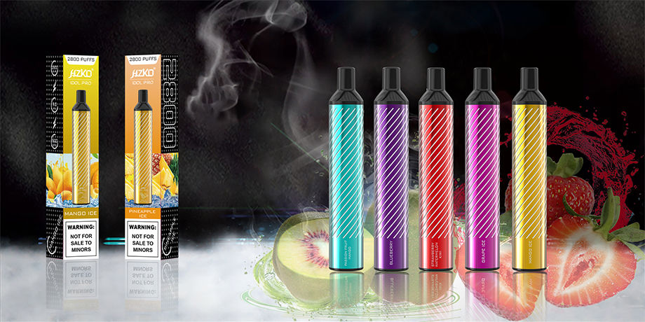 China Hzko Idol PRO 5% Nic Electronic Cigarettes 1500 mAh Disposable ...