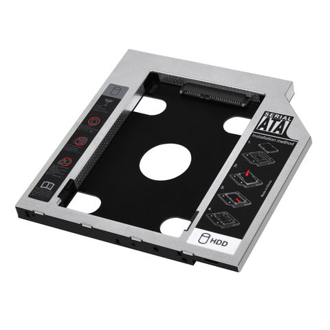 China Second HDD Caddy 9.5mm Hard Drive Case 12.7mm SATA Enclosure ...