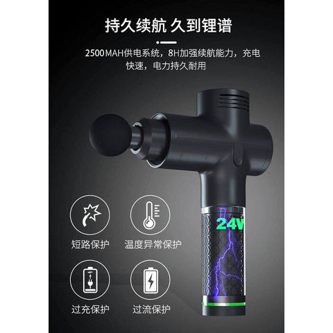 China Adjustable Rotating Percussion Motor Deep Muscle Tissue Vibration ...