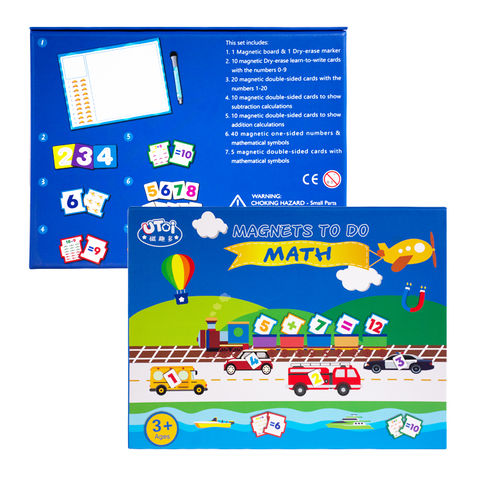 China Magnetic Math Learning Set for Kids Numbers And Math Educational ...