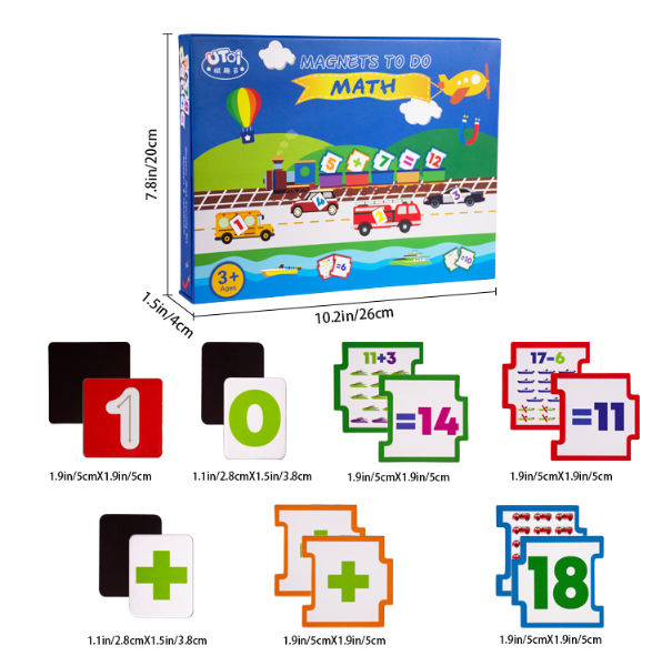 China Magnetic Math Learning Set for Kids Numbers And Math Educational ...