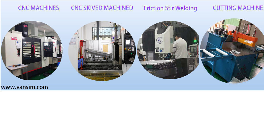 Copper Skiving fin Heatsinks/ CPU coolers/ heat exchanger/heat transfer ...