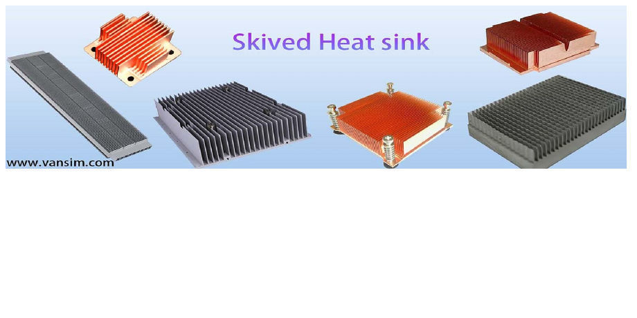 Copper Skiving fin Heatsinks/ CPU coolers/ heat exchanger/heat transfer ...