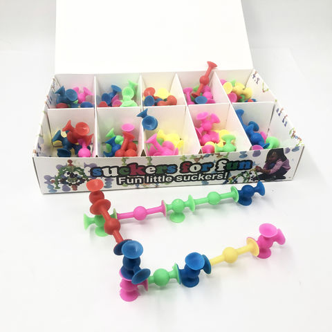 China 100pcs/box Assembled plastic Sucker Suction Cup Educational ...