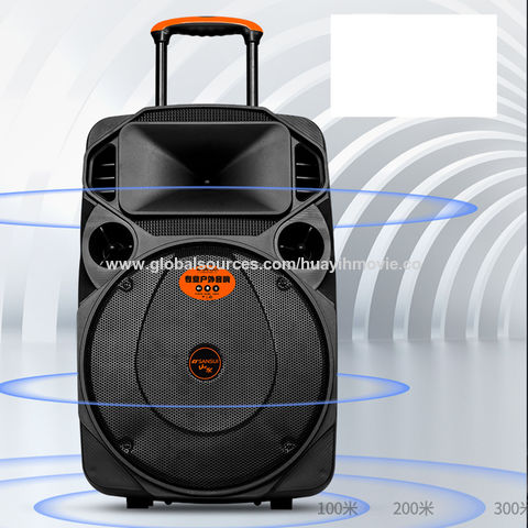 China Party Speaker. Pull Rod Speaker. 8 inch woofer, 8 inch tweeter ...