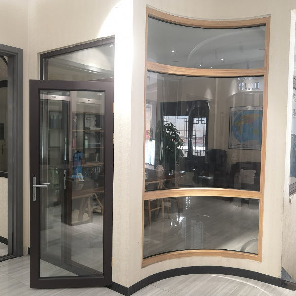 China Aluminum glass arch bay window on Global Sources,aluminum window ...