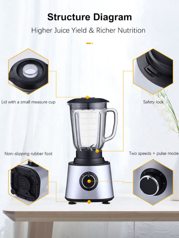 China Multifunctional Blander Machine Electric Food Processor With Meat ...