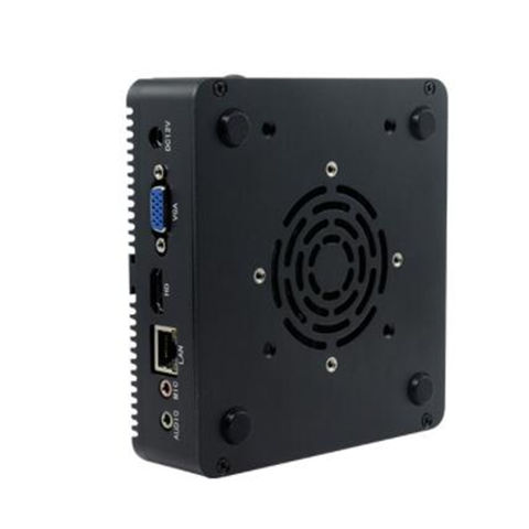 China Fanless Quad Core Mini PC Dual NICS WIFI Linux Pfsense Router ...