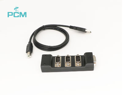 China USB Serial Hub 4-port USB-RS232C conversion hub USB-serial D-Sub ...