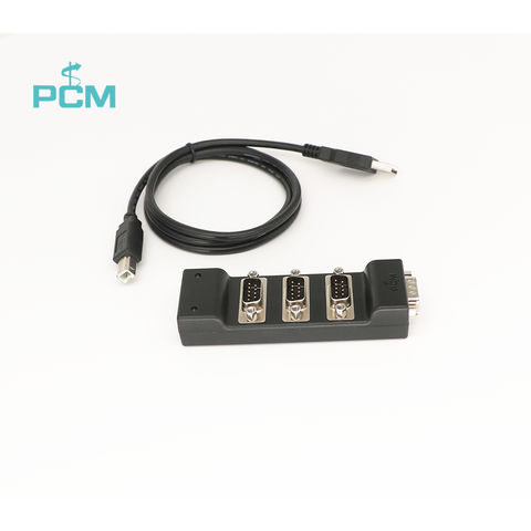 China USB Serial Hub 4-port USB-RS232C conversion hub USB-serial D-Sub ...