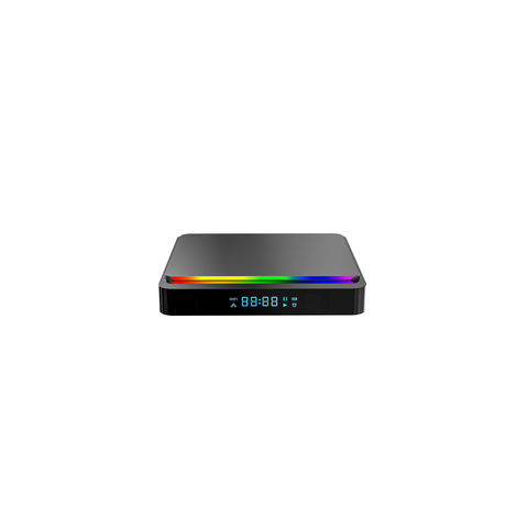 China Tv box with dynamic RGB light good heat dissipation design 4K ...