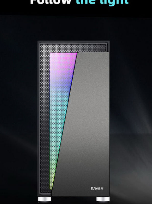 China SAMA fashionable OEM gaming case ARGB Stripe gaming pc hot sales ...