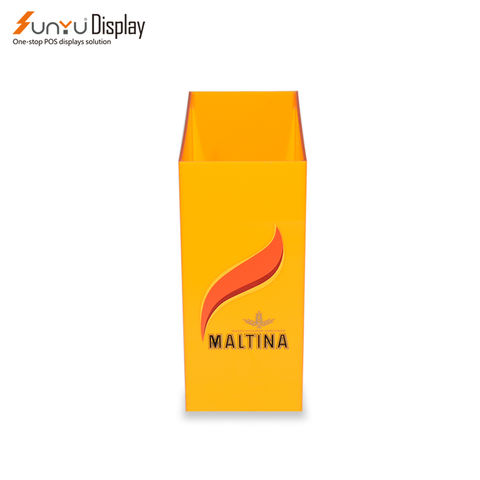 China Free design acrylic beverage case acrylic organizer box juice ...