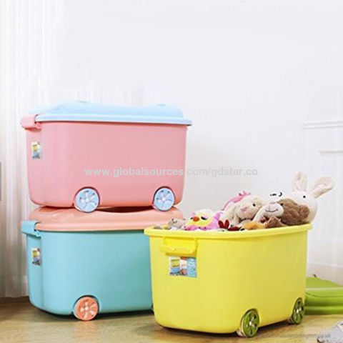 China Custom plastic toy box toy kids plastic storage box baby plastic ...