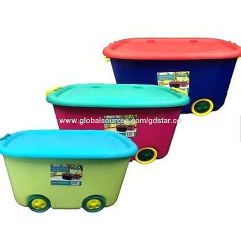 China Custom plastic toy box toy kids plastic storage box baby plastic ...