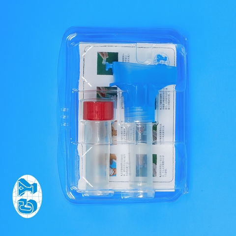 China Diagnostic sample dna testing saliva collector sputum collection ...