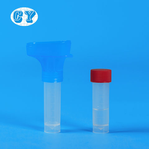 China Diagnostic sample dna testing saliva collector sputum collection ...