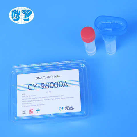 China Diagnostic sample dna testing saliva collector sputum collection ...