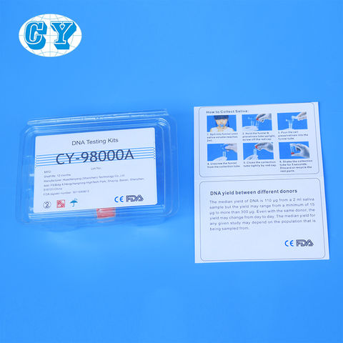 China Diagnostic sample dna testing saliva collector sputum collection ...