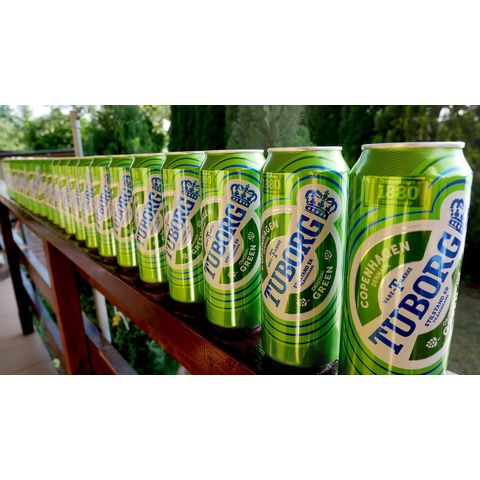 United States Tuborg Green Lager Beer 24x33cl Cans on Global Sources ...