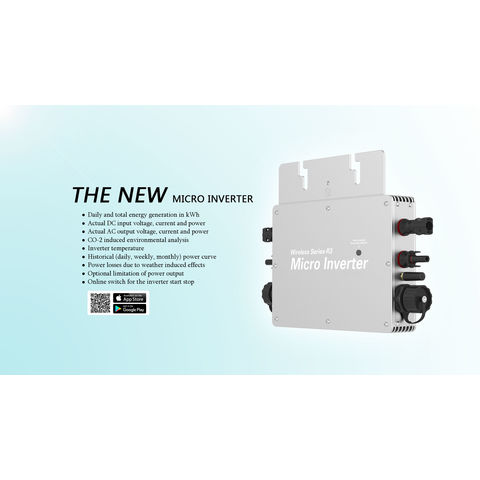 China Top Quality Solar On-grid 600W Micro Inverter WVC-600 with IP67 ...